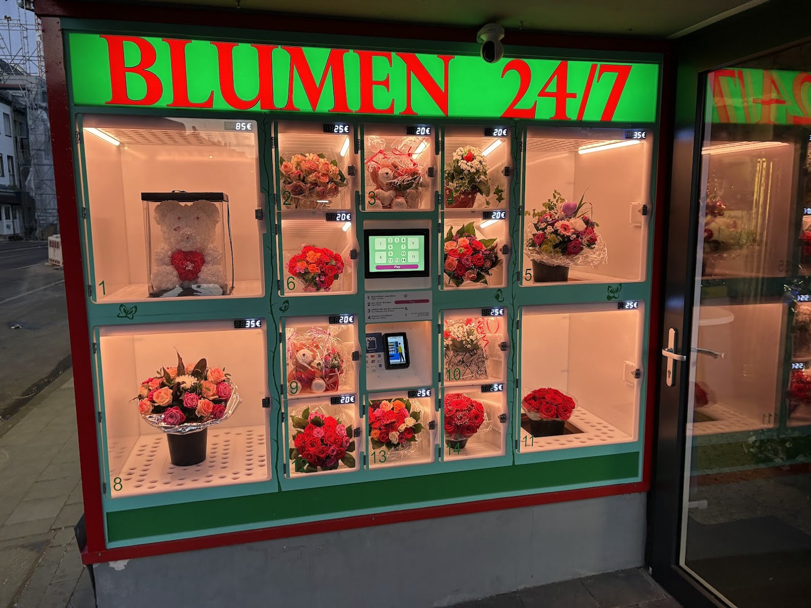 Flower Vending Machines